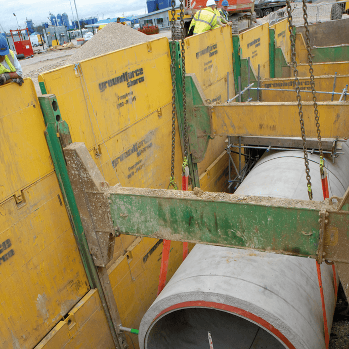 ES | Verbau Produkte Mieten | Groundforce